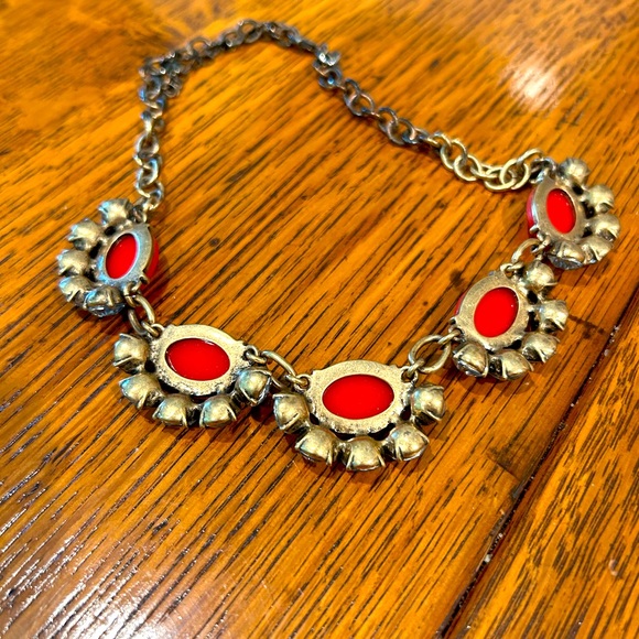 Stella & Dot | Jewelry | Retired Stella Dot 8 Inch Red And Blue Eye ...